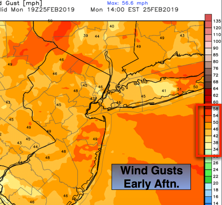 Dangerous Winds. Potential Gusts to 60mph... | John Marshall Weather