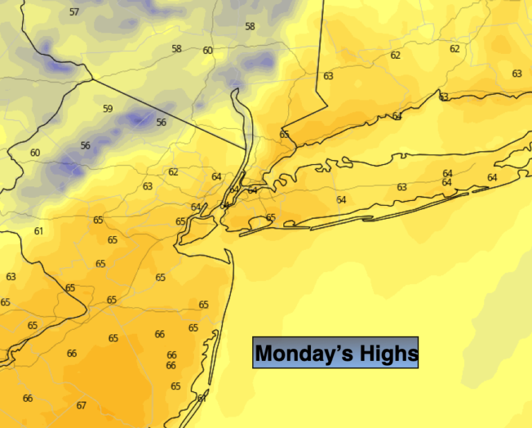 Bright Monday. Seasonal... | John Marshall Weather