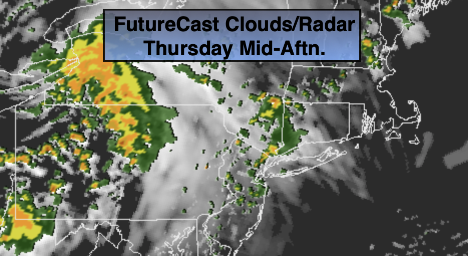 Clouds, Cooler Thursday. Sct'd Showers. Late Day Severe Threat. | John ...